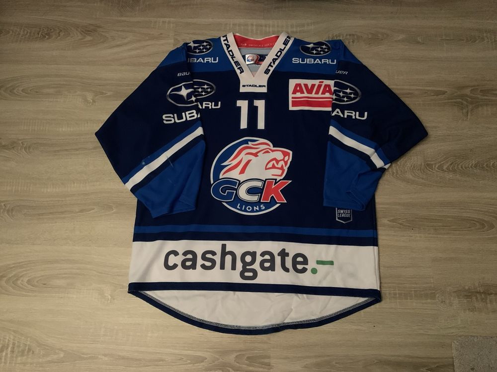 Lionel Marchand GCK Lions Gameworn Trikot 21/22 (Gebraucht) in Wetzikon ...