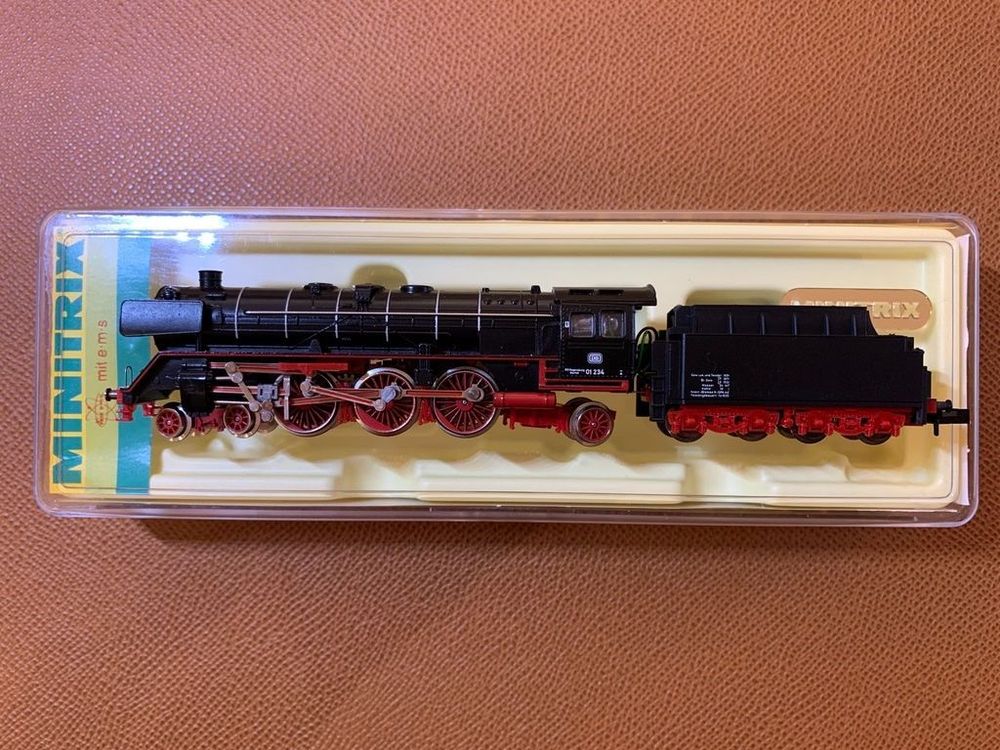 Minitrix N 12176 mit E-M-S BR 01 234 DB (Neu (gemäss Beschreibung)) in ...