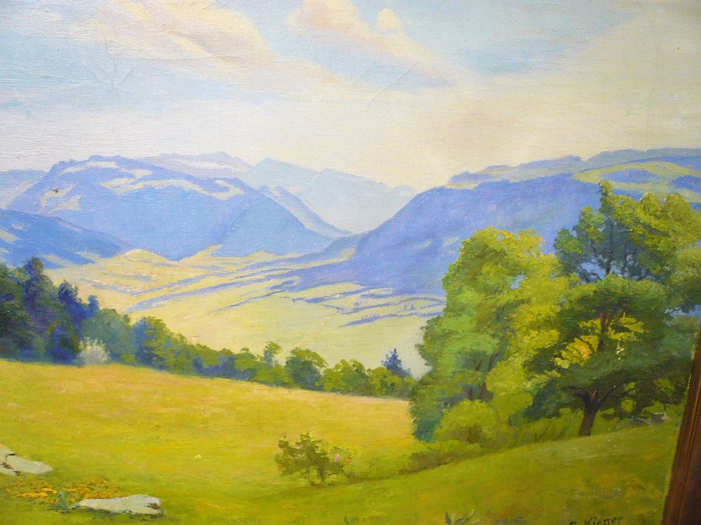 Robert KIENER, OelGemälde, JURALANDSCHAFT 1932 | Kaufen auf Ricardo