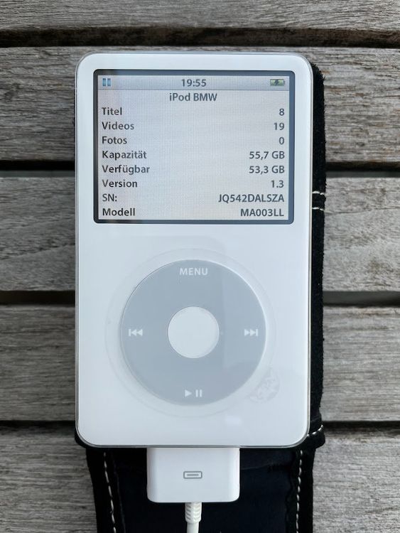 APPLE iPod Classic 60GB WEISS MA003LL - Rarität Sammler (Neu (gemäss ...