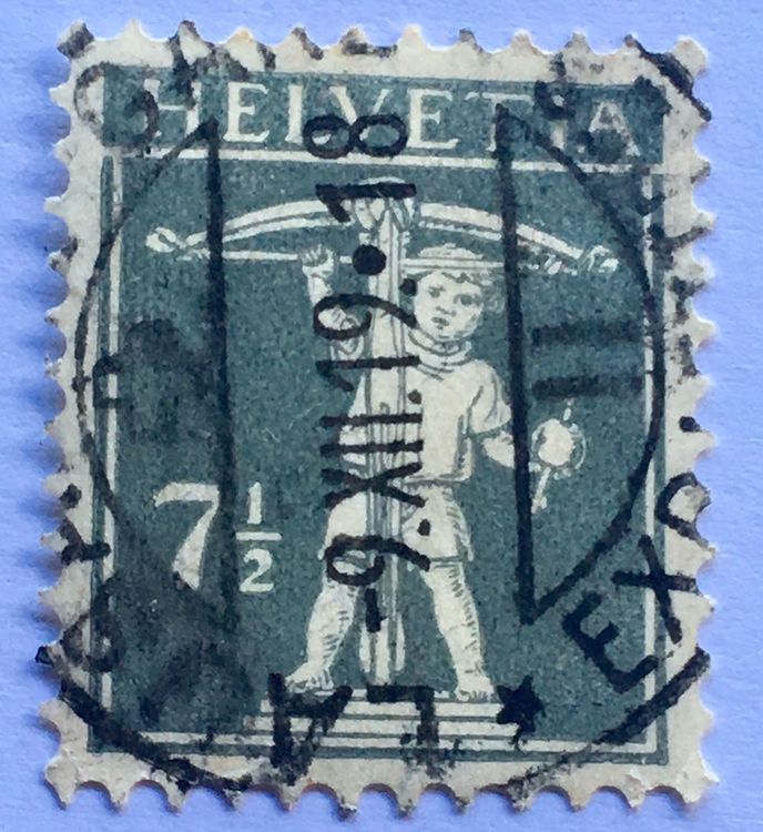 Tellknabe mit Vollstempel | Kaufen auf Ricardo