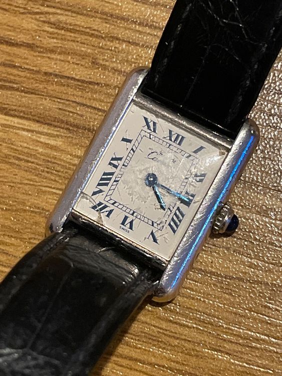 Cartier Tank Quartz Paris (Gebraucht) in für CHF 316 – mit Lieferung ...