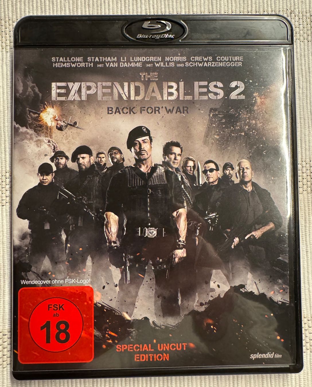 The Expendables 2 - Back for War ( Uncut Edition) Blu-Ray (Gebraucht ...