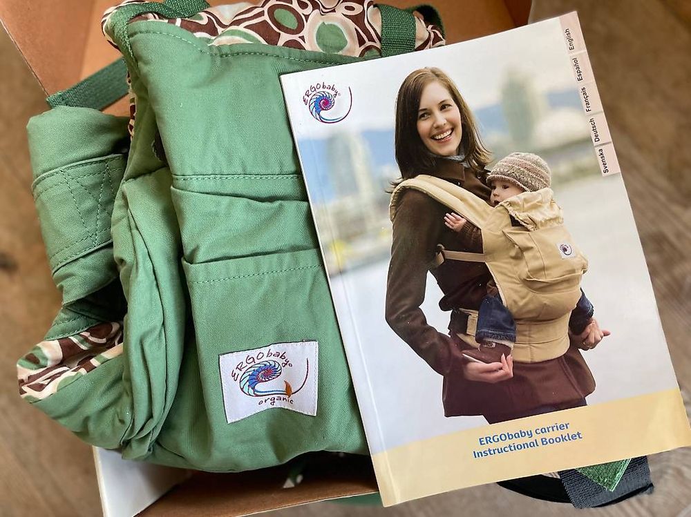 Original ERGO baby organic carrier (Gebraucht) in Reutigen für CHF 25 – mit Lieferung auf ...