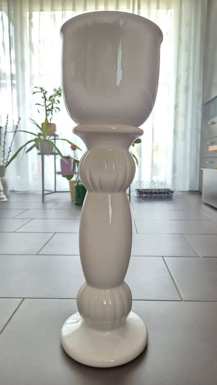 Verwunderlich Blumensäule Mit Topf Bild