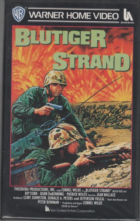 Blutiger Strand (USA 1967) Warner Home Video VHS PGV99559 (Gebraucht ...