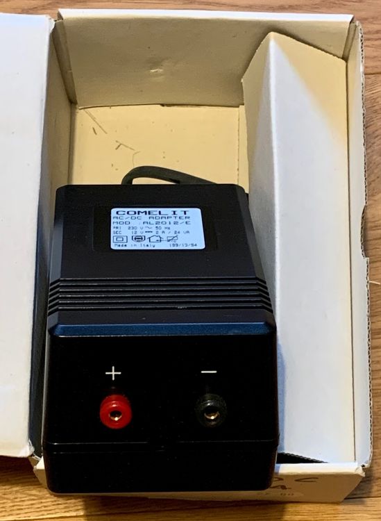 Transformator 220V - 12Volt / 2 Amp. in Gehäuse mit Kabel (Neu und ...