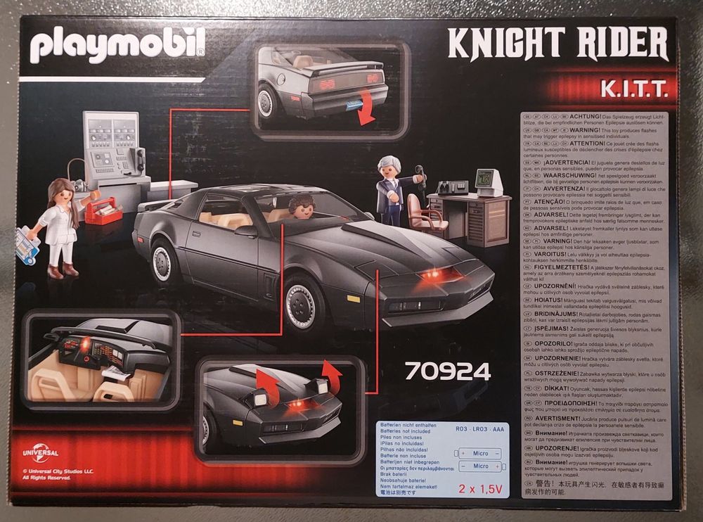 PLAYMOBIL® 70924 - KNIGHT RIDER K.I.T.T. (Neu und originalverpackt) in ...