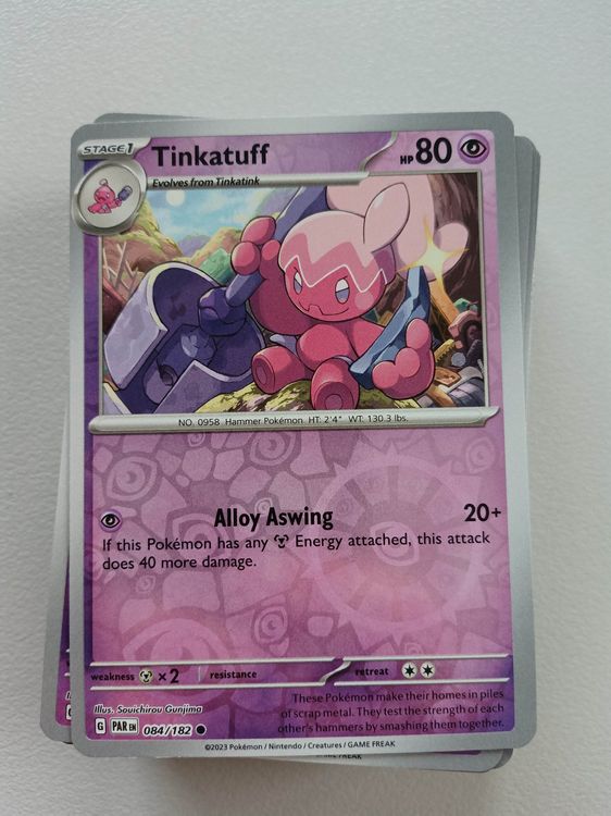 Tinkatuff Reverse Holo - Paradox Rift Pokemon | Kaufen auf Ricardo