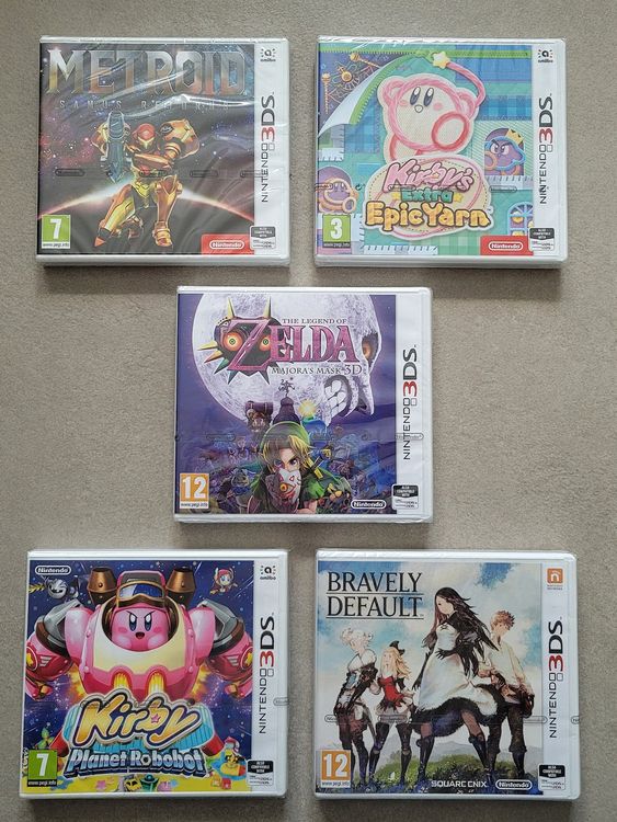 5x Top 3DS Games ab Fr. 1.- (neu!) (Neu und originalverpackt) in Uezwil ...