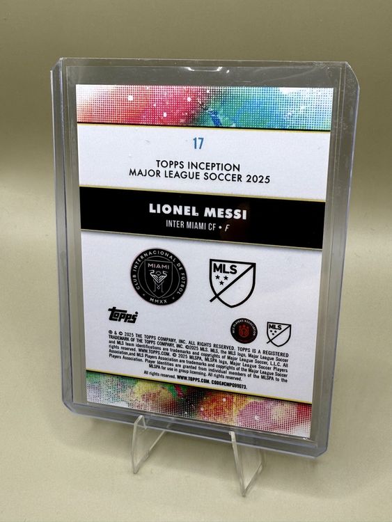 Lionel Messi | Inter Miami CF | Topps Inception Soccer Card (Gebraucht ...