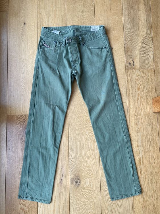 Diesel Jeans Grün Gr. 34 Sommer Trendig, Herrenjeans (Gebraucht) in ...