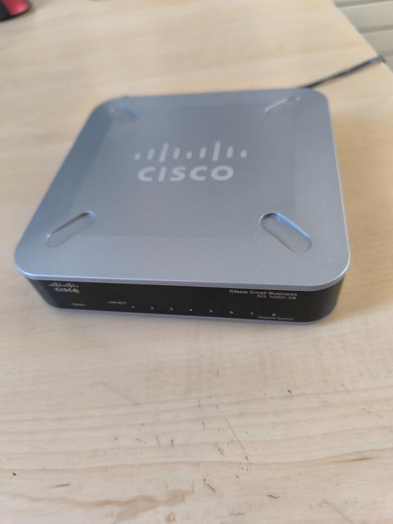 Cisco SG100D-08 Switch 8-Port (Gebraucht) in Kallnach für CHF 1 – nur ...