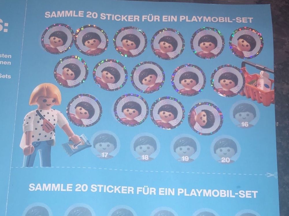 Migros Mania Playmobil 15 Sticker | Kaufen auf Ricardo