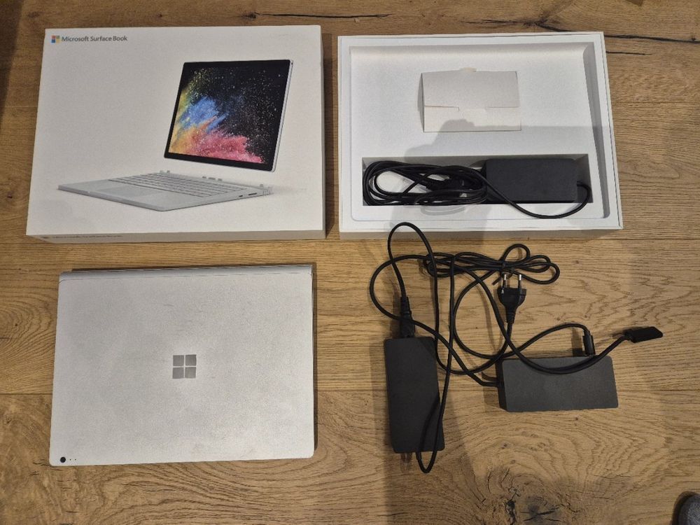 MICROSOFT Convertible 13.5" Surface Book 2 + Docking Station (Gebraucht ...