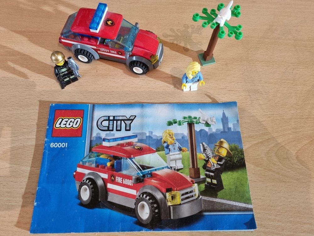 LEGO City 60001 Fire Chief Car (Gebraucht) in Rothenfluh für CHF 12 ...