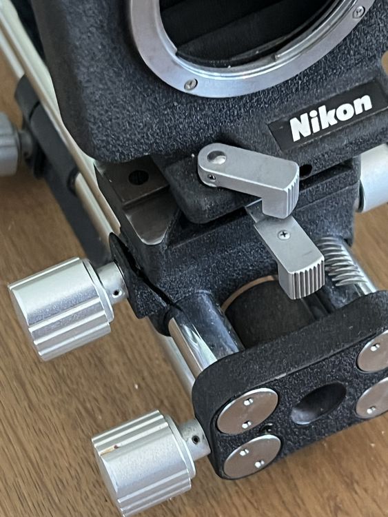 Nikon PB-4 Balgengerät Rarität mechanisches Präzisionsgerät (Gebraucht ...