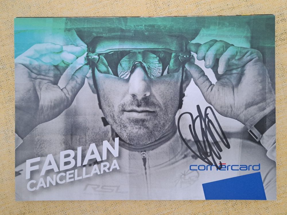 Fabian Cancellara photo + signature (Gebraucht) in Genestrerio für CHF ...