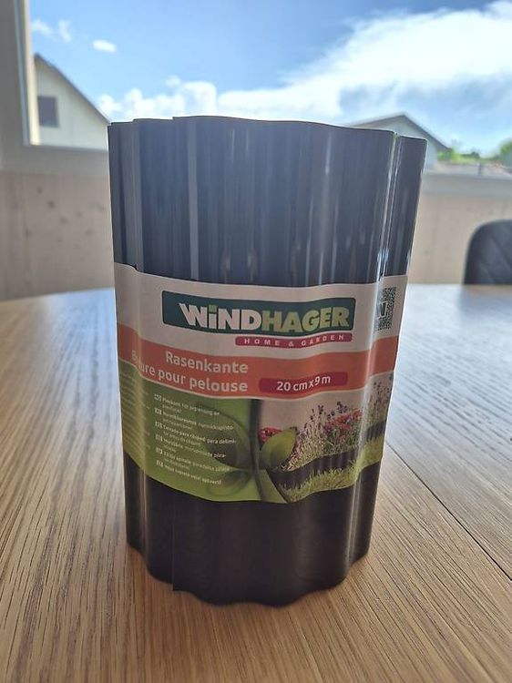 6x Windhager Rasenkante, Anthrazit | 20 × 900 cm (Neu und originalverpackt) in Luterbach für CHF ...