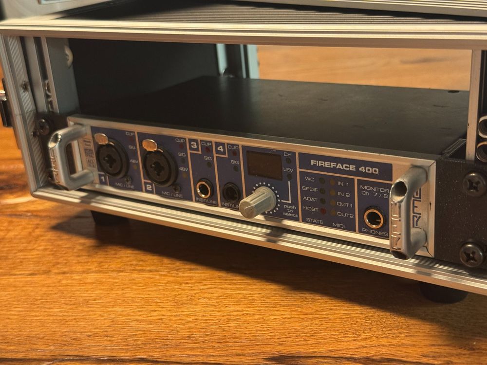 RME Fireface 400 Interface inkl. Firewire to Thunderbolt 3 (Gebraucht ...