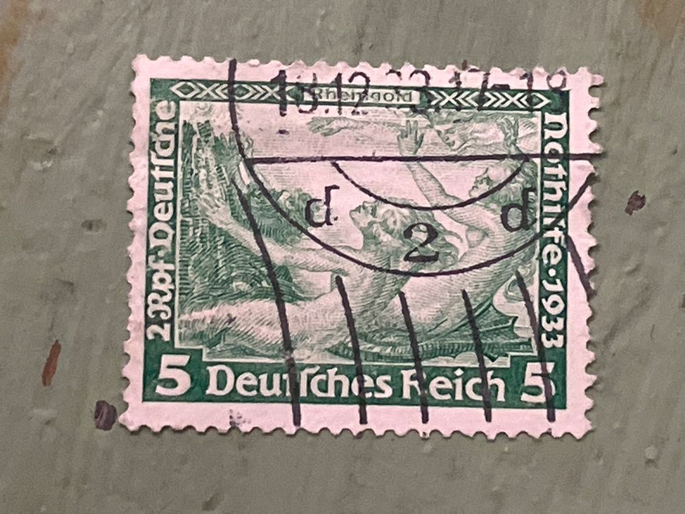 DR - Deutsche Reich / 3° Reich / Briefmarke (Gebraucht) in Chiasso für ...