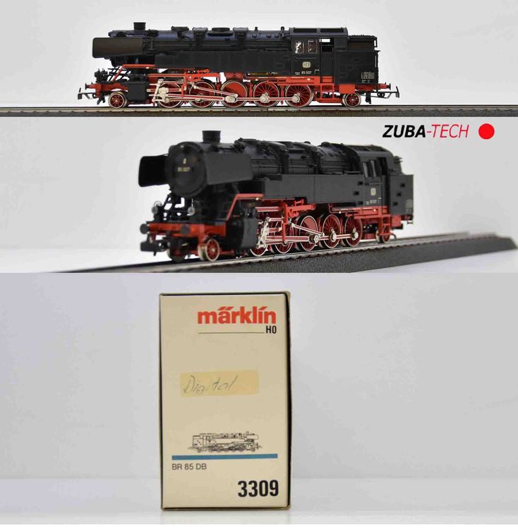 Märklin 3309 Dampflok BR 85 DB H0 WS Digital mit OVP | Kaufen auf Ricardo
