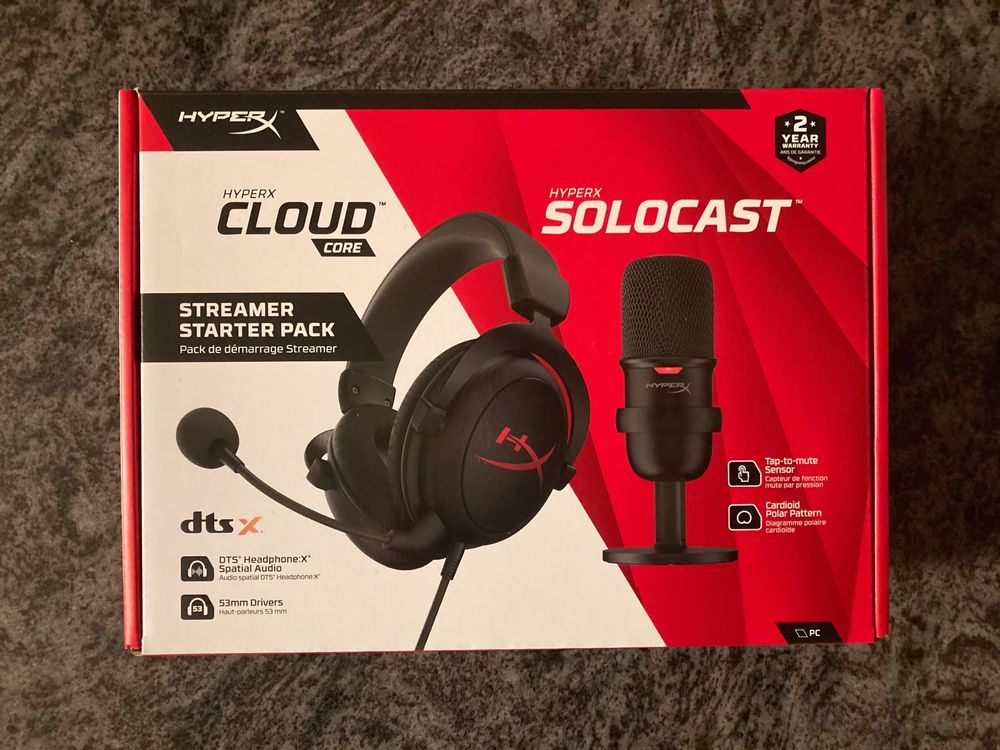HyperX Cloud Core & HyperX Solocast ab 1.- | Kaufen auf Ricardo
