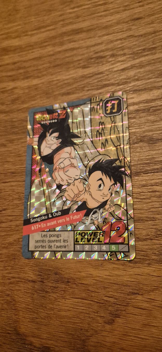 Carte Dragon Ball Z - Songoku & Oub - Rare ! LEVEL 12 (Neuf (Voir ...