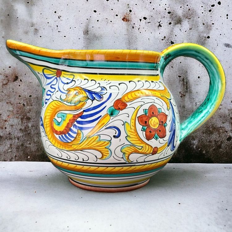 Ancien pichet DERUTA en céramique peinte à la main. Italie (Gebraucht) in Morges für CHF 35 ...