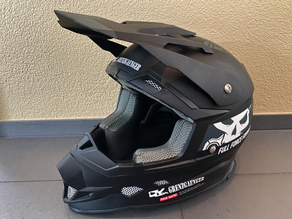Motorradhelm Gre S