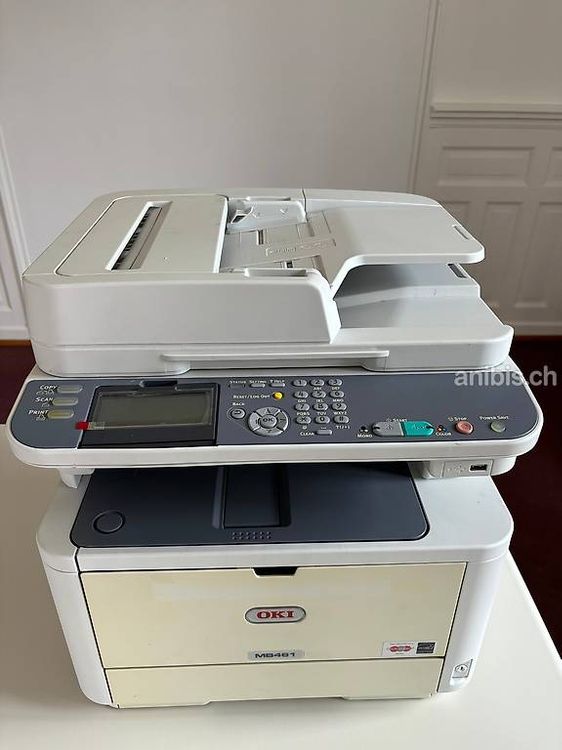 Imprimante multi-fonction OKI MB461 + 1 TONER (D'occasion) à Neuchâtel pour CHF 1 – retrait ...