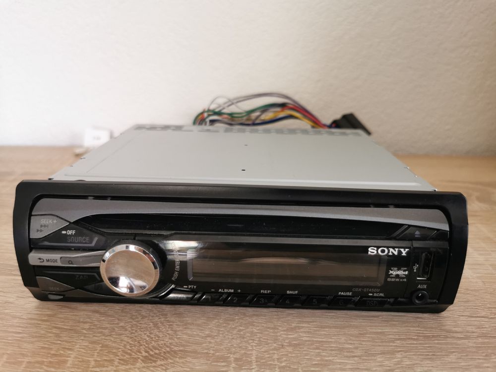 Sony CDX-GT450U Autoradio (Gebraucht) in ZERNEZ für CHF 11 – mit Lieferung auf Ricardo kaufen