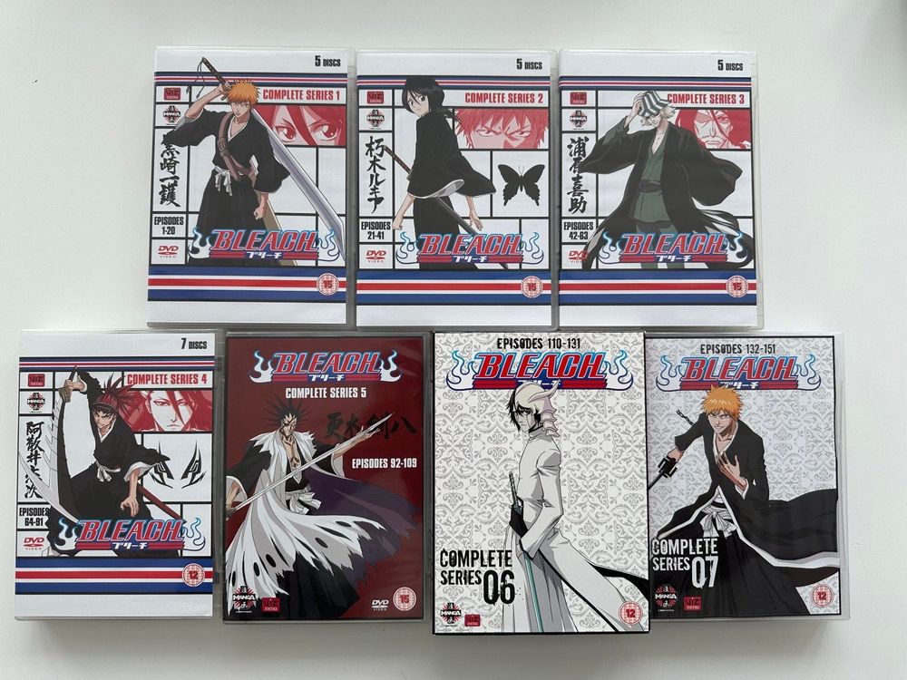BLEACH Anime DVDs (Eng) (Gebraucht) in Zürich für CHF 35 – mit ...