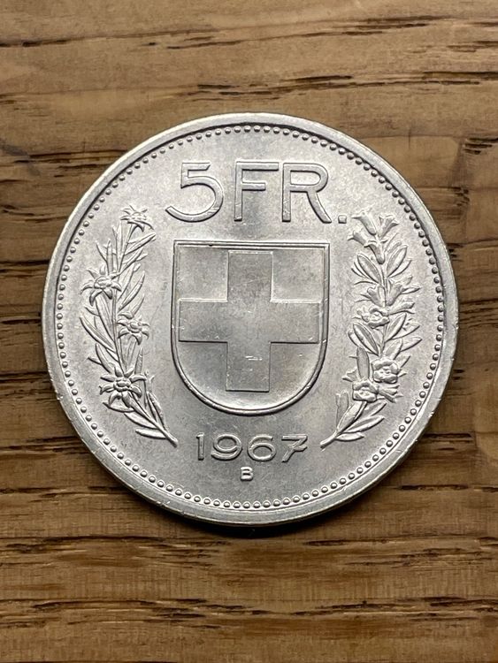 5 Franken / 1967 (2) | Kaufen auf Ricardo