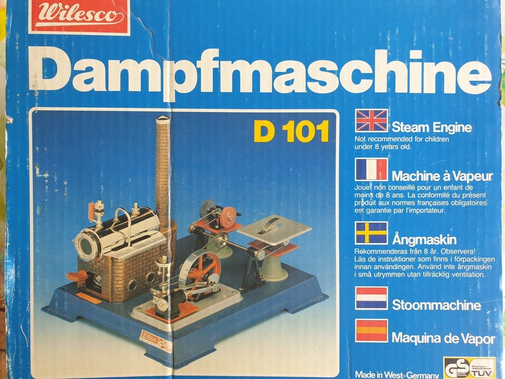 Dampfmaschine Wilesco D101 mit Zubehör (Gebraucht) in Zollikofen für ...