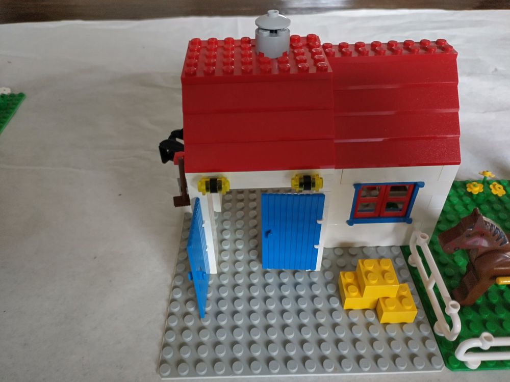 6355 Lego Legoland Pferderennstall mit Anleitung (Gebraucht) in ...