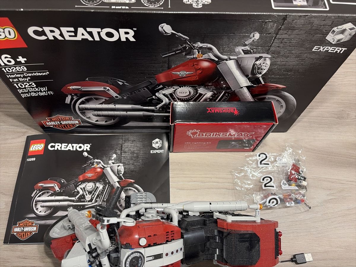LEGO Creator Expert Harley-Davidson Fat Boy 10269 (ink.LED) (Neu ...