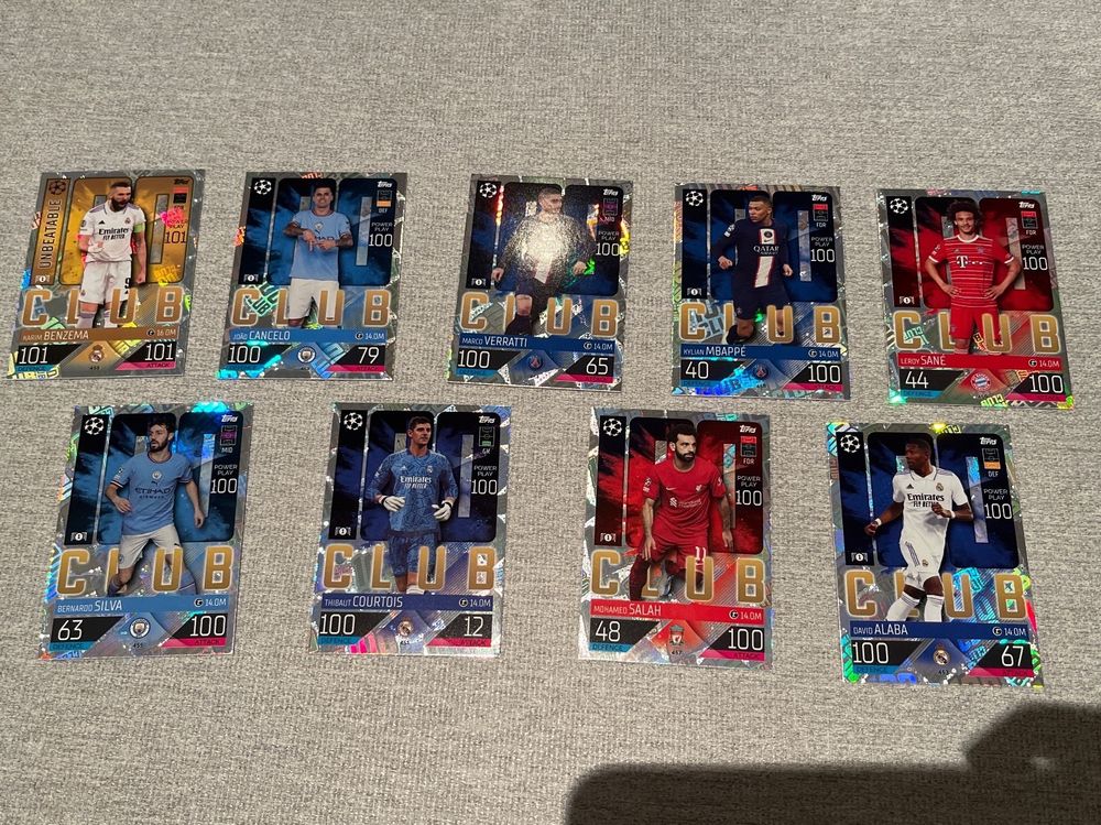 Match Attax 100 Club 9x Karten | Kaufen auf Ricardo