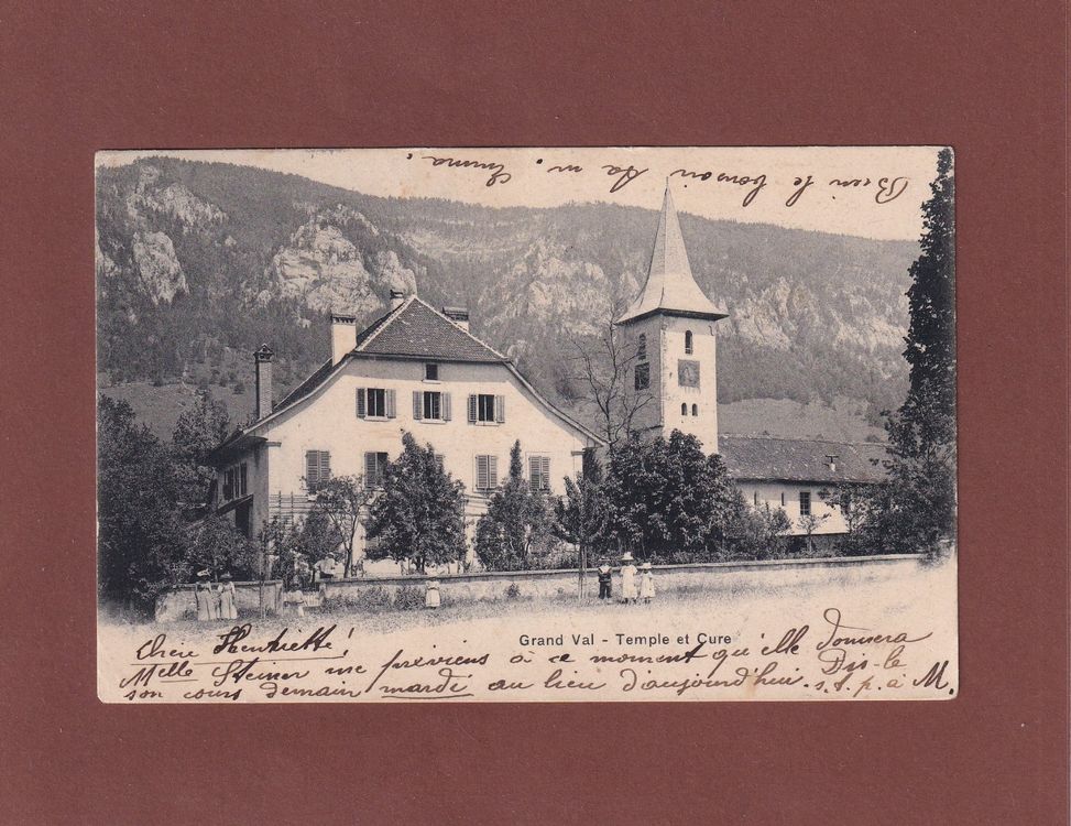 Grand Val / Temple et Cure - 1909 (Gebraucht) in Orvin für CHF 5 – mit ...