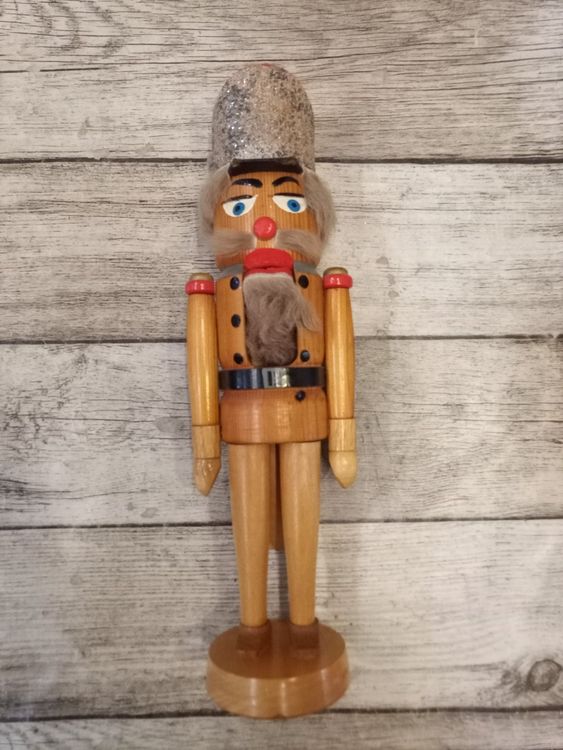 Holz Nussknacker Kult Vintage Deko Figur Erzgebirge? (Gebraucht) in ...