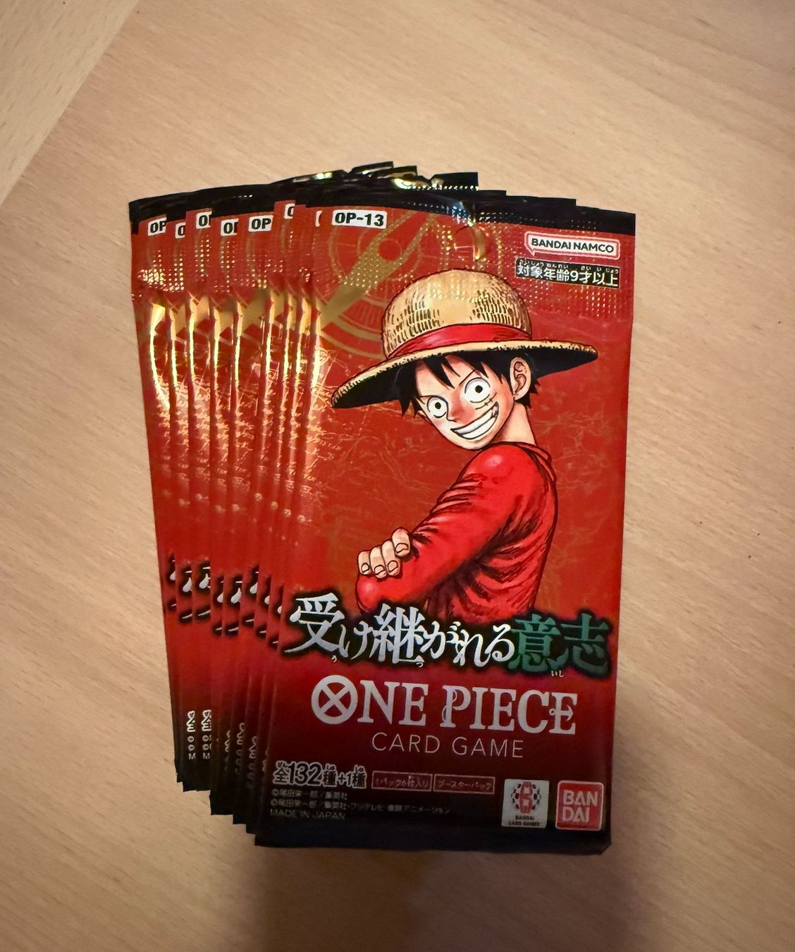 ONE PIECE - Carrying on His Will Booster Pack (Japanisch) (Neu und ...