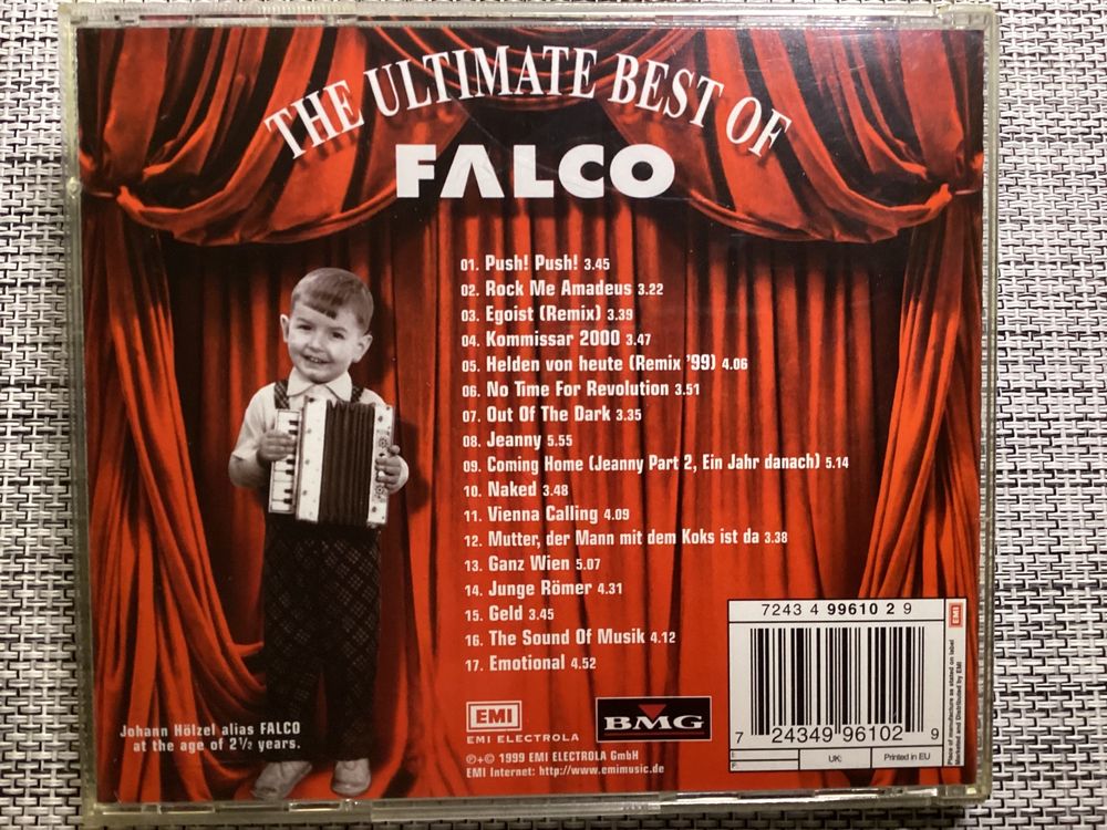 CD Falco – The Final Curtain - The Ultimate Best Of Falco | Kaufen auf Ricardo