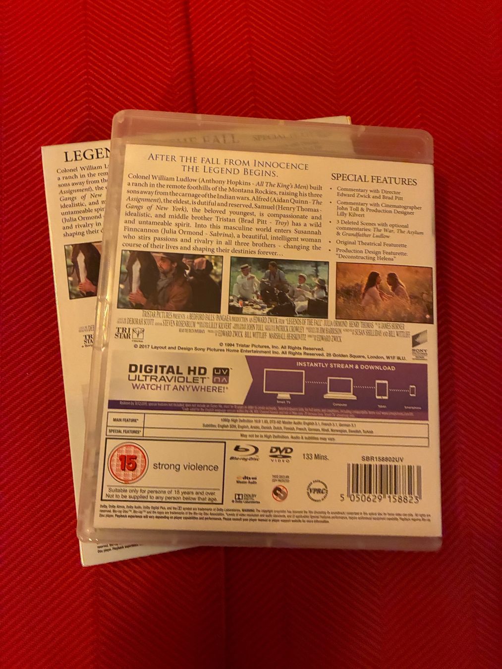 Legends Of The Fall (Premium Collection Blu-Ray) (Gebraucht) in Elgg ...