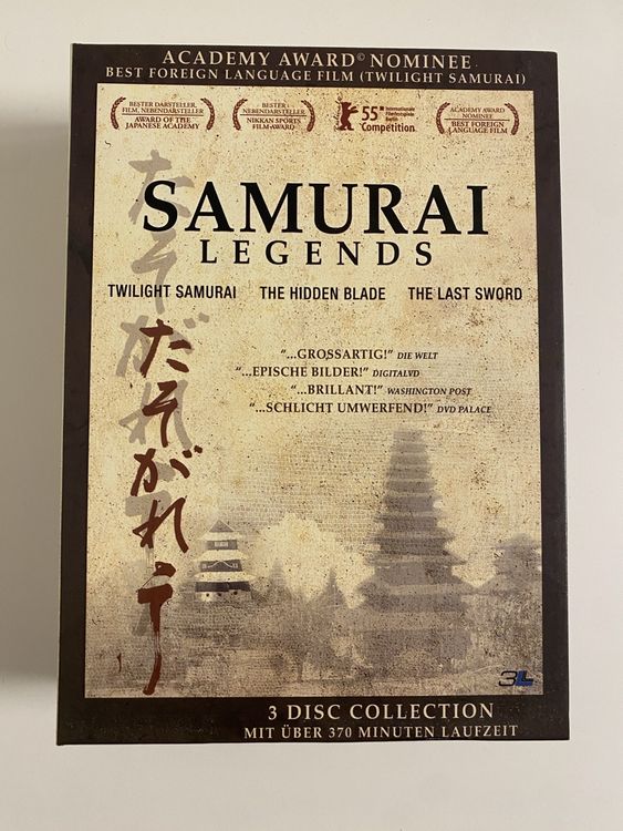 Samurai Legends DVD Box: 3 Japanische Kultfilme (Gebraucht) in Zürich ...