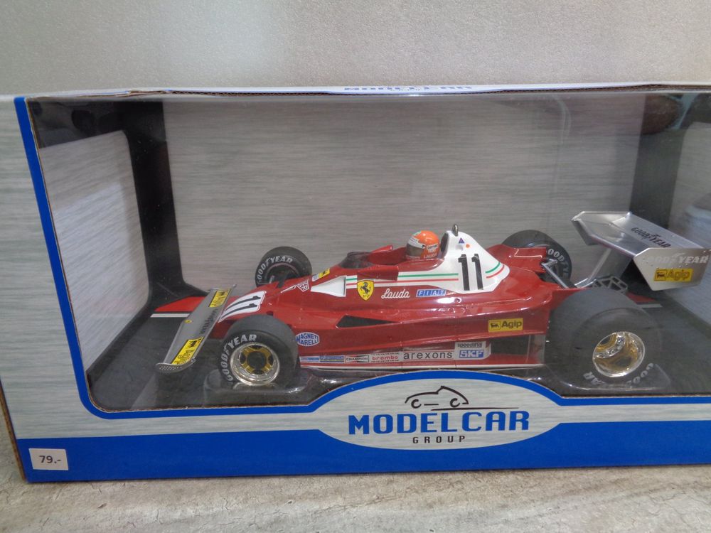 1:18 MCG Ferrari 312T2 B Niki Lauda Champion du monde 1977 | Kaufen auf ...