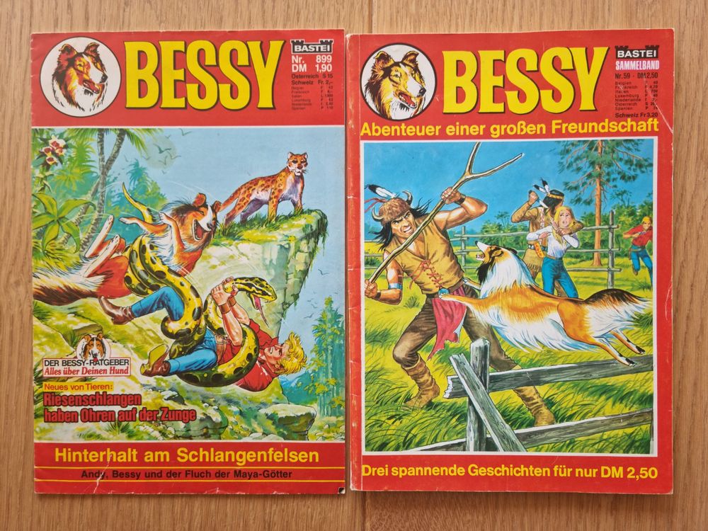 2x BESSY Comic - Abenteuer einer grossen Freundschaft | Kaufen auf Ricardo