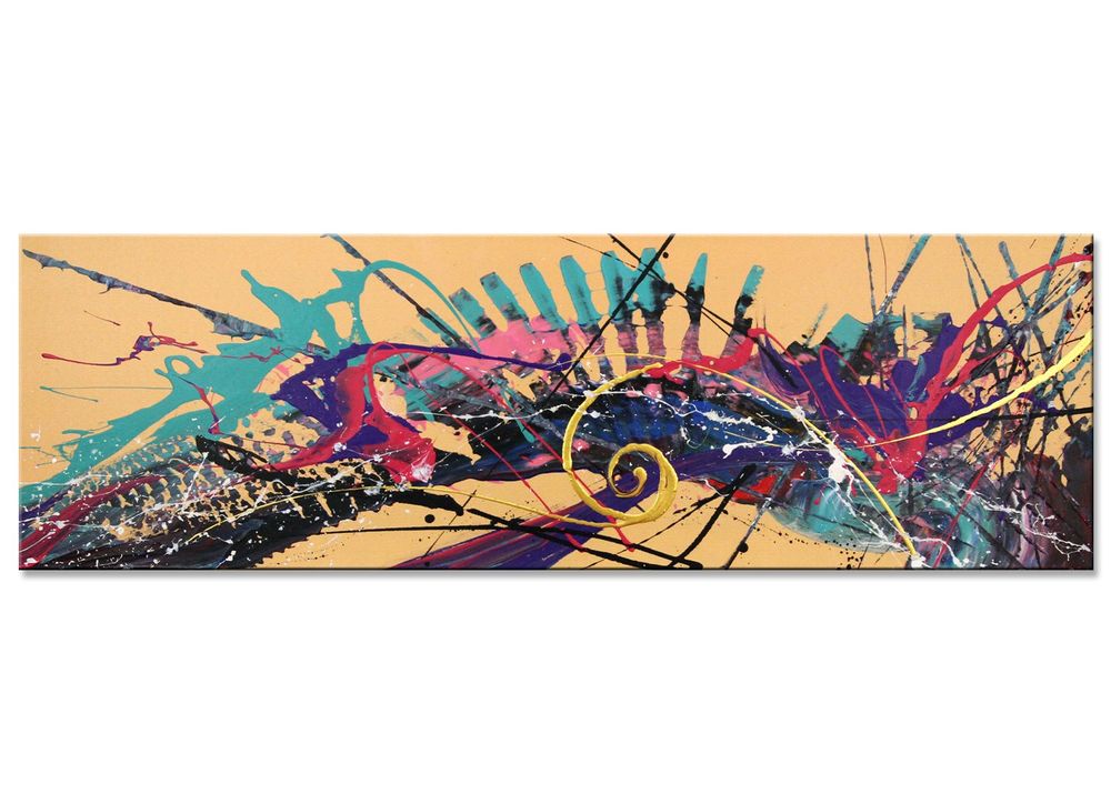 Original Kunst Galerie Gemälde "6 a.m." abstrakt (Neu (gemäss Beschreibung)) in Dresden für CHF ...