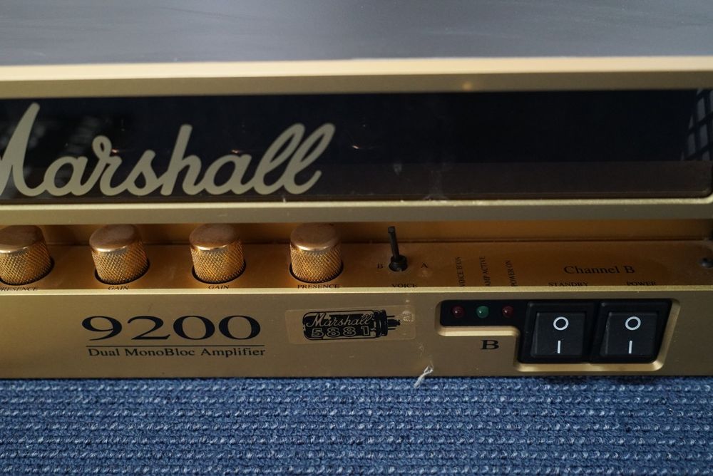 Marshall 9200 Dual MonoBloc All Tube Amp 2x100watt (Gebraucht) in ...