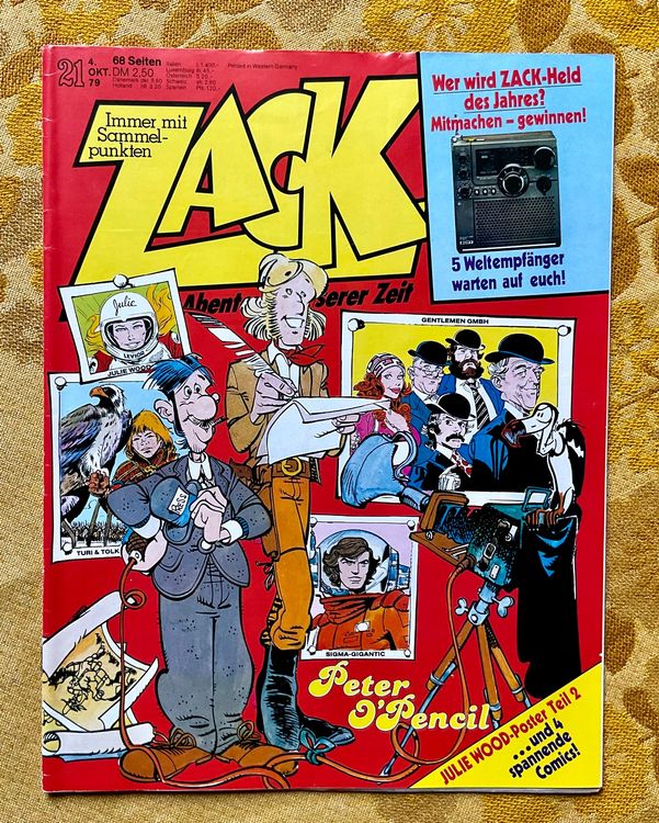Zack Heft Nr 21 von 1979 | Kaufen auf Ricardo
