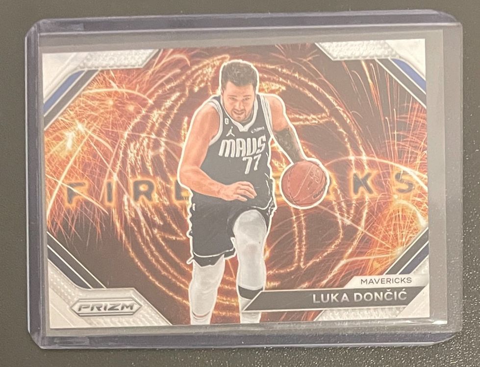 NBA Luka Doncic 2023-24 Prizm Fireworks Insert Card (Neu (gemäss Beschreibung)) in Muri b. Bern ...